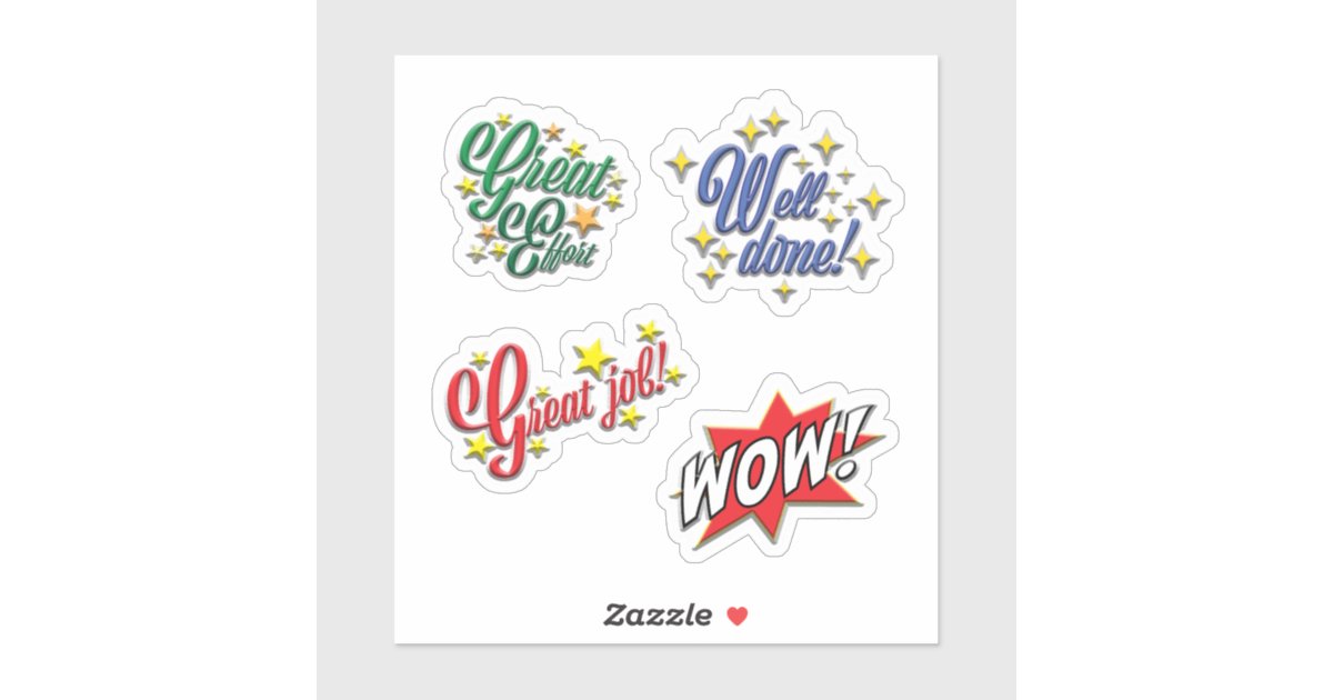 Classroom Fun Prizes Sticker | Zazzle