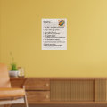 Classroom Improvisation Guidelines Poster | Zazzle