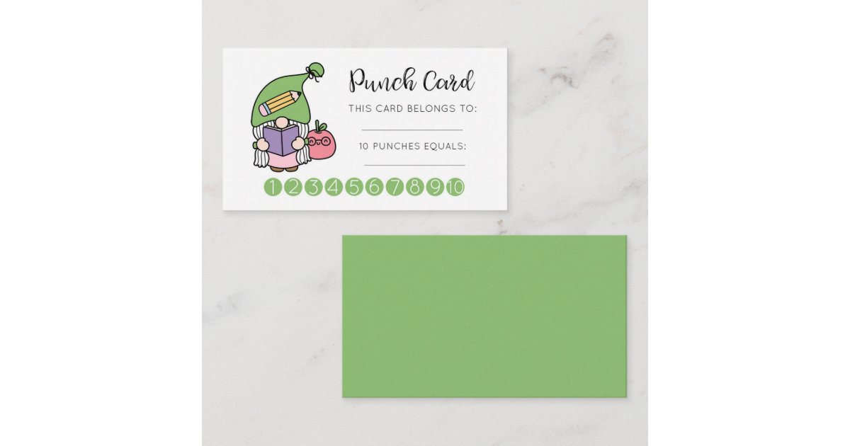 Classroom Incentive Reward Card | Zazzle
