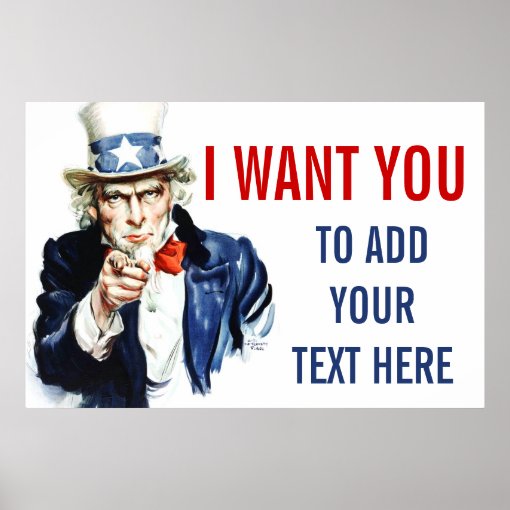 Classroom Poster: Add Your Text Here Poster | Zazzle