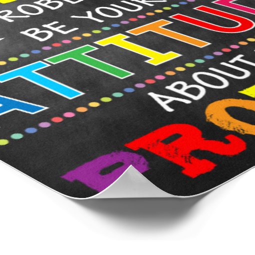 Classroom Problem Poster | Zazzle