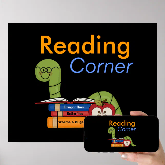 Classroom Reading Corner Poster | Zazzle
