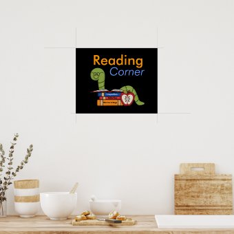 Classroom Reading Corner Poster | Zazzle