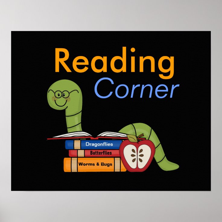 Classroom Reading Corner Poster | Zazzle