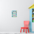 Classroom Voice Level Chart in Our Garden Theme | Zazzle