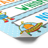 Classroom Voice Level Chart in Robots Theme | Zazzle