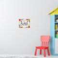 Classroom Welcome Sign in Candy Theme | Zazzle