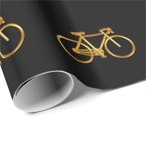Classy Bicycle Sports Theme Wrapping Paper | Zazzle