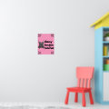 Classy Boujee Ratchet | Pink and Black Lingerie Poster | Zazzle