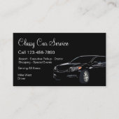 Classy Car Service Or Uber Driver Business Card | Zazzle