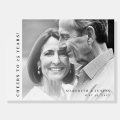 Classy Cheers Anniversary Photo Welcome Sign | Zazzle