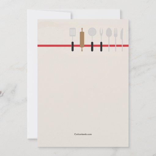 Classy Chef Graduation Invitation | Zazzle