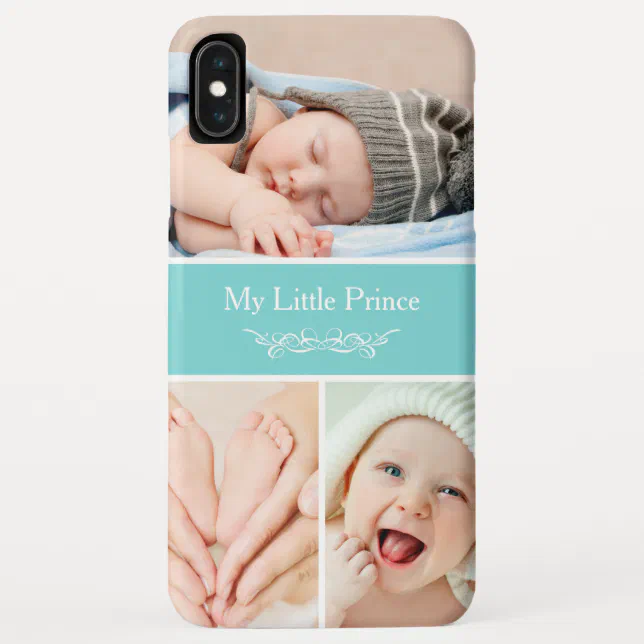 Classy Chic Baby Kids Photo Collage Case-Mate iPhone Case | Zazzle