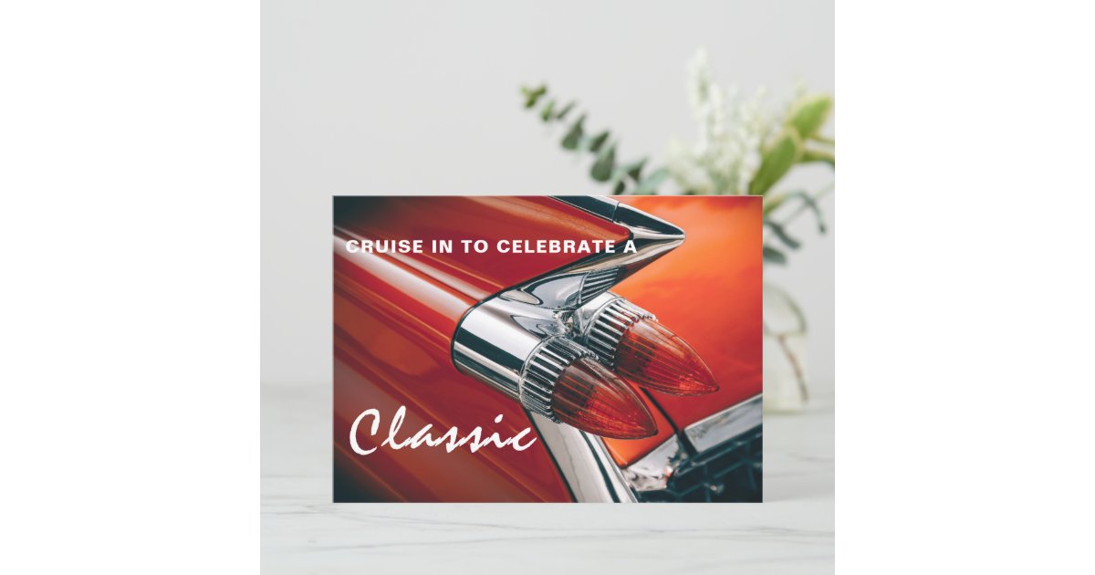 Classy Classic Birthday Invitation | Zazzle