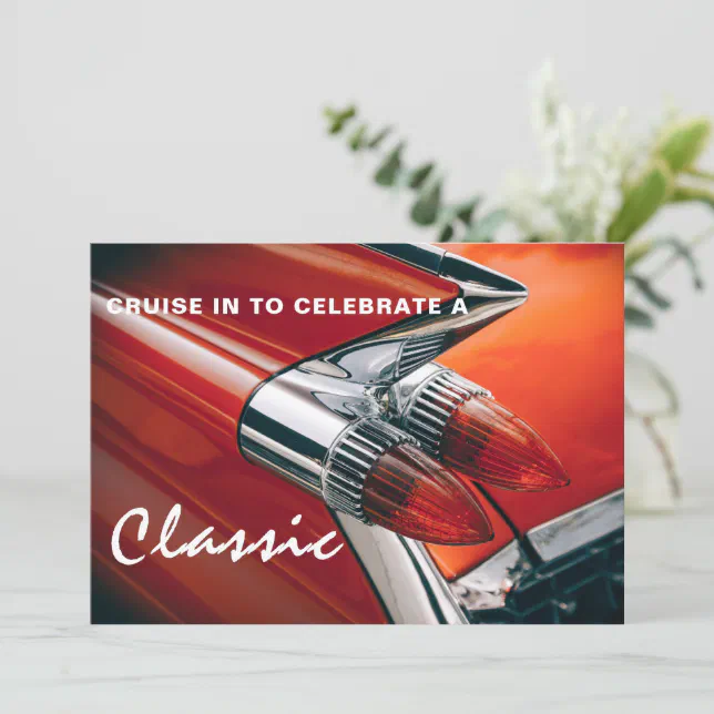 Classy Classic Birthday Invitation | Zazzle