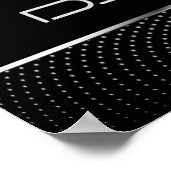 Classy DJ Poster | Zazzle