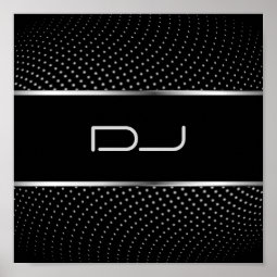 Classy DJ Poster | Zazzle