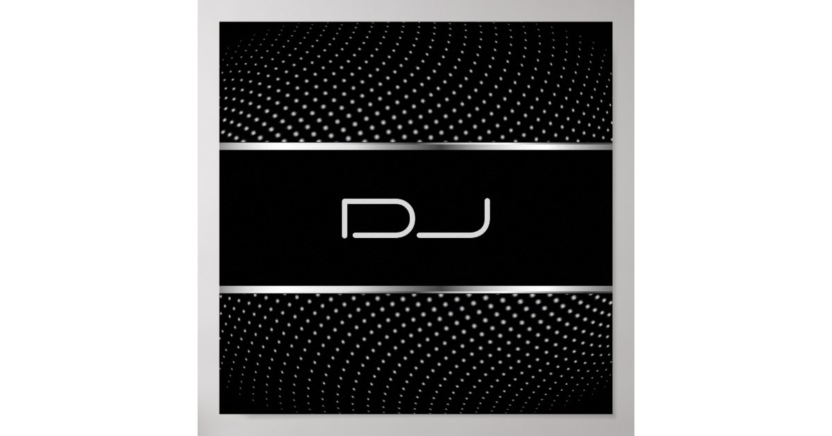 Classy DJ Poster | Zazzle