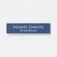 Classy Elegant Custom Name Title Employee Office Door Sign | Zazzle