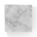 Classy Elegant White Marble Pattern Paperweight | Zazzle