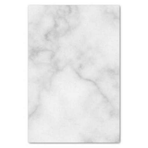 Classy Elegant White Marble Pattern Tissue Paper | Zazzle