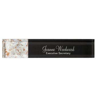 Classy Executive Secretary Desk Name Plate | Zazzle