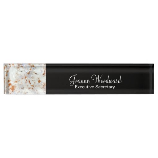 Classy Executive Secretary Desk Name Plate | Zazzle