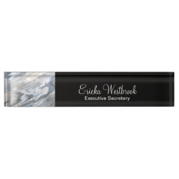 Classy Executive Secretary Office Desk Name Plate | Zazzle