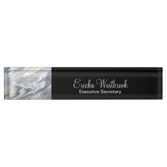 Classy Executive Secretary Office Desk Name Plate | Zazzle