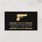 Classy Firearms Business Cards | Zazzle