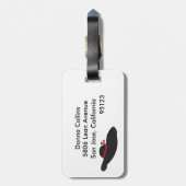 Classy Girl luggage tag | Zazzle
