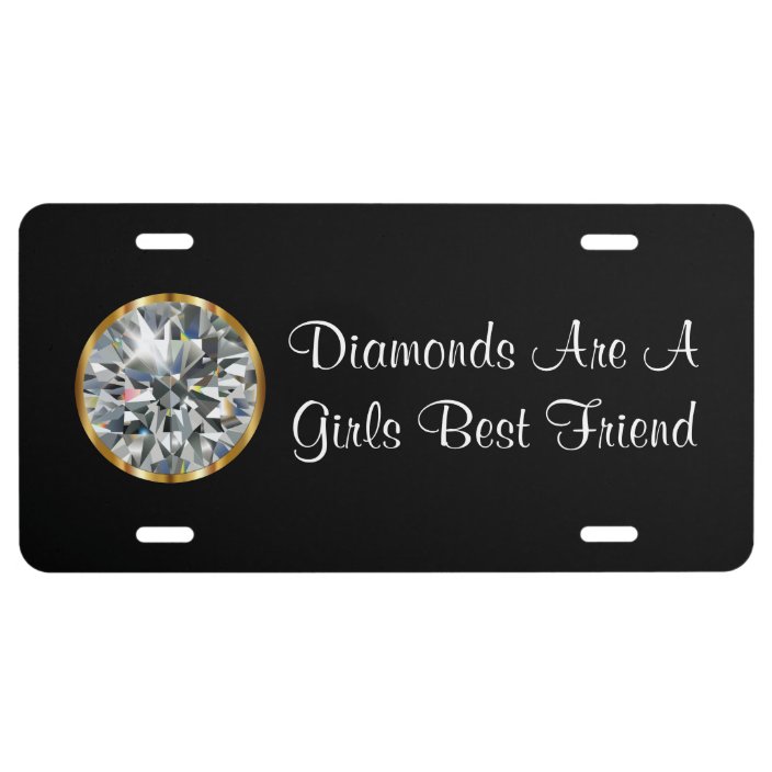 Classy Girls License Plate Template | Zazzle