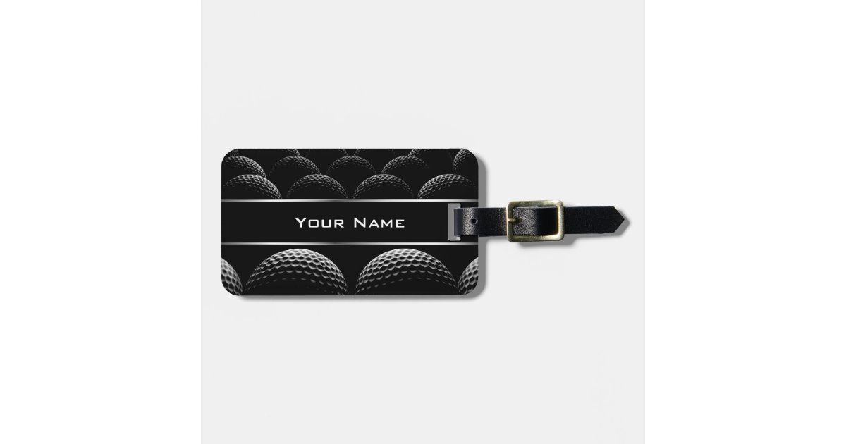 Classy Golf Luggage Tag | Zazzle