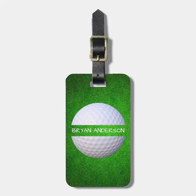 Classy Golf Luggage Tag | Zazzle