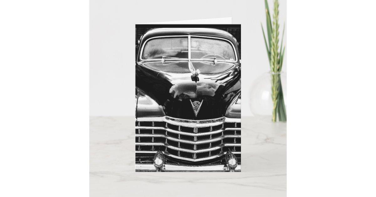 CLASSY GUY CLASSIC CAR BIRTHDAY CARDS | Zazzle