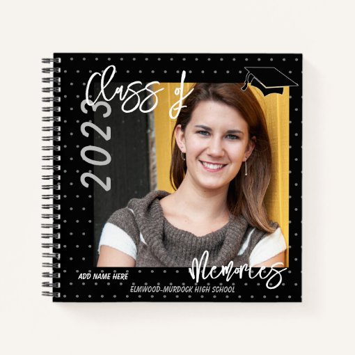 Classy High School Graduation Ideas Notebook | Zazzle