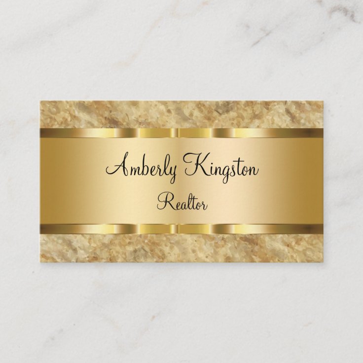 Classy Luxury Home Sales Rep Business Card | Zazzle