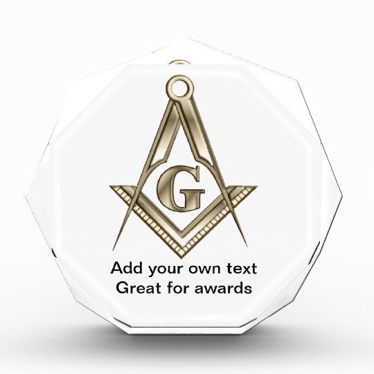 Classy Masonic Award | Zazzle.com