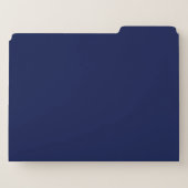 Classy Modern Minimalist Blue File Folder | Zazzle