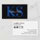 Classy Monogram Insurance Broker Business Card | Zazzle