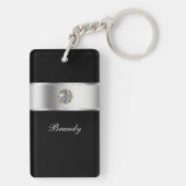 Classy Monogram Keychains | Zazzle