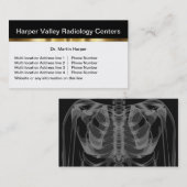 Classy Multiple Location Radiology Medical Business Card | Zazzle