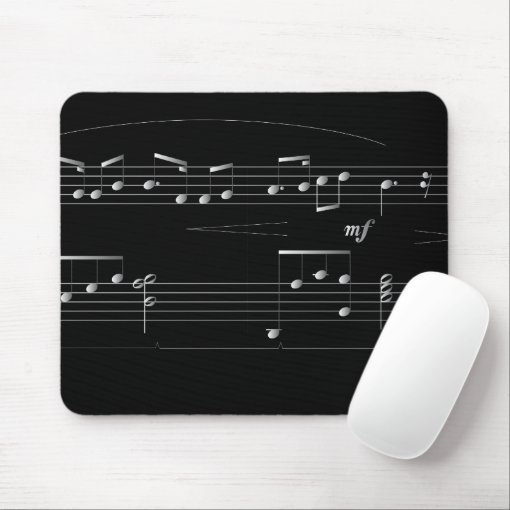 Classy Music Mousepad | Zazzle