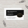 Classy Ophthalmologist Eye Doctor Vision Theme Business Card | Zazzle