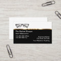 Classy Optical Optician Business Cards | Zazzle