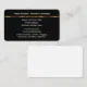 Classy Personal Concierge Upscale Business Cards | Zazzle