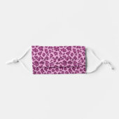 Classy Purple Pink Leopard Skin Spots Kids' Cloth Face Mask | Zazzle