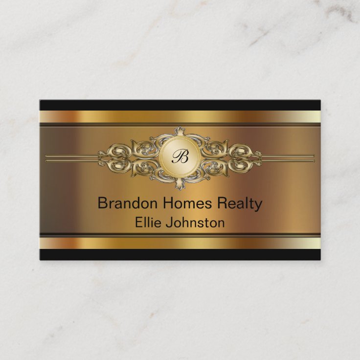 Classy Real Estate Business Cards | Zazzle