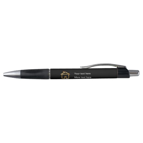 Classy Real Estate Custom Promotional Pens | Zazzle