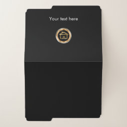Classy Real Estate File Folders | Zazzle